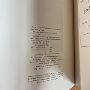 The Wretched Stone by Chris Van Allsburg Retro 1990's Hardcover Edition ...