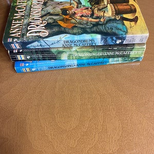 The Harper Hall Trilogy by Anne Mccaffrey Retro 1980 Softcover Books ...