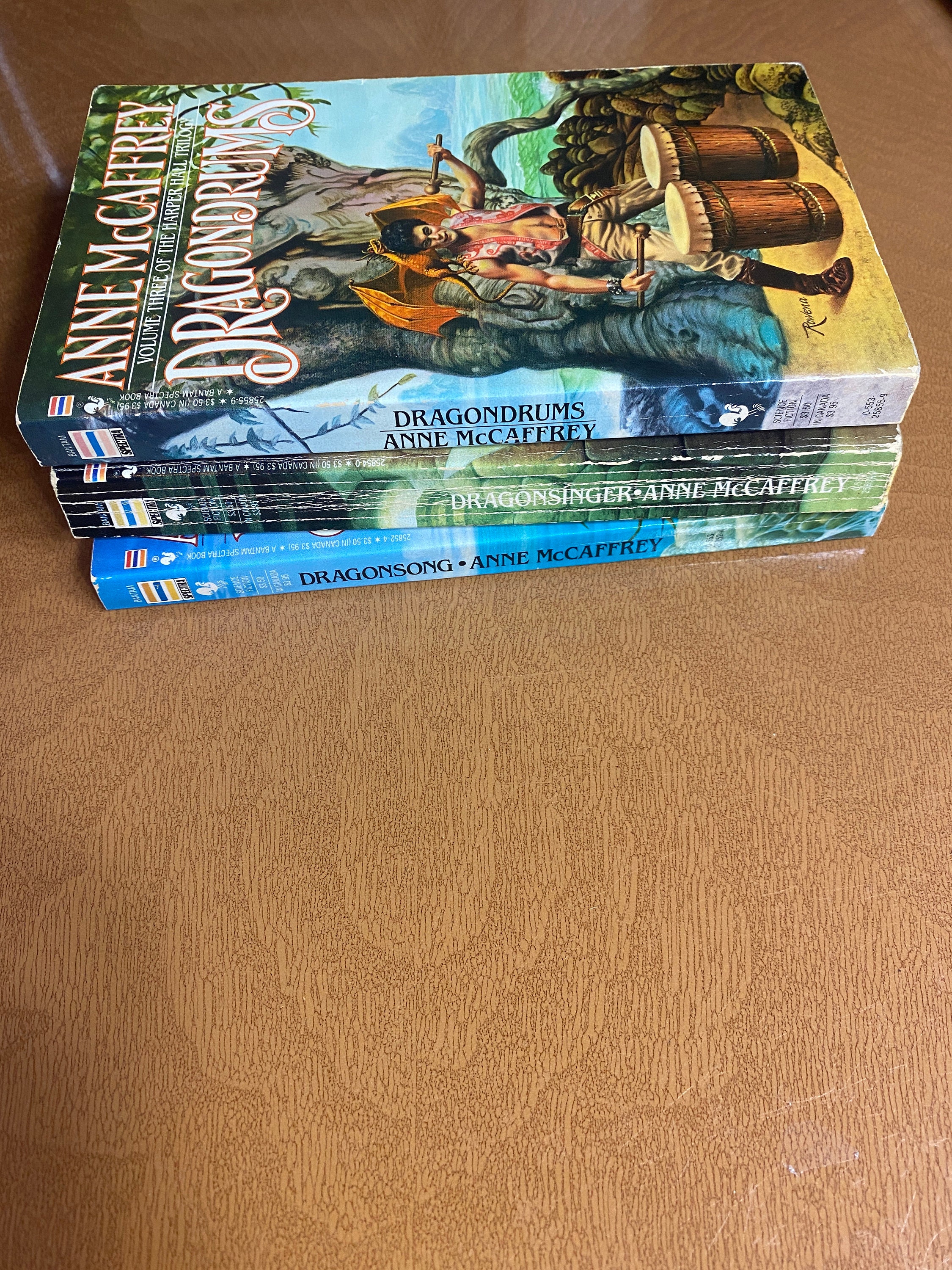 The Harper Hall Trilogy by Anne Mccaffrey Retro 1980 Softcover Books ...