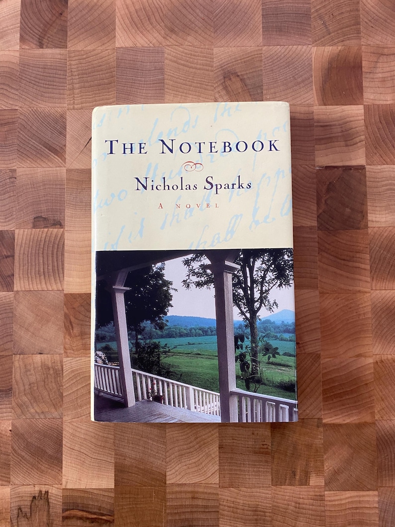 The Notebook by Nicholas Sparks First Hardcover Edition - Stated First Edition - Etsy