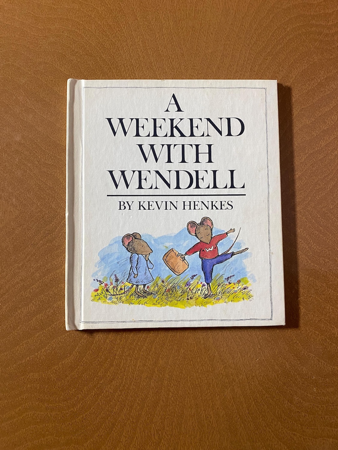 A Weekend With Wendell by Kevin Henkes Retro 1986 Hardcover Edition - Etsy