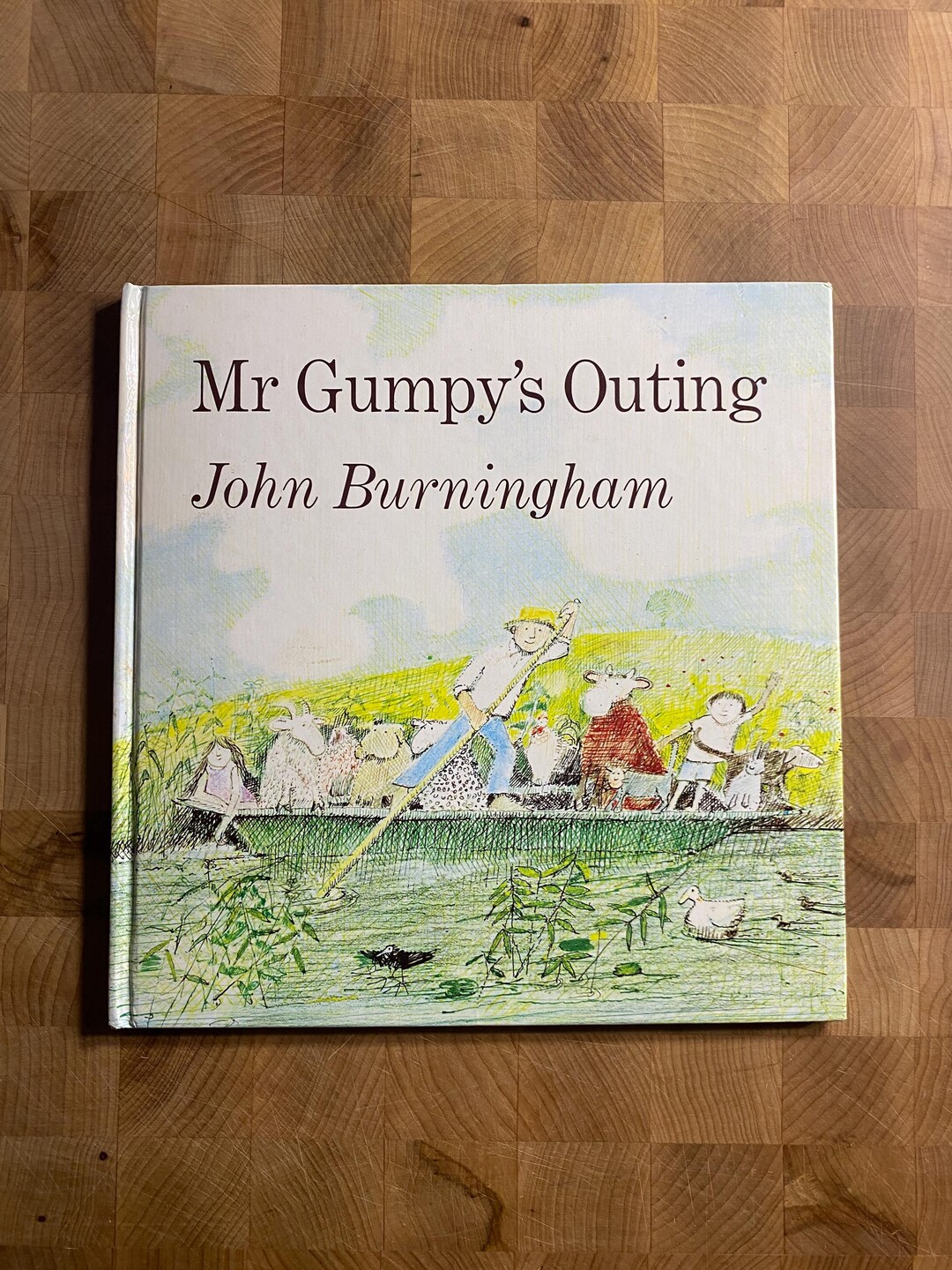Mr Gumpy's Outing by John Burningham Hardcover Edition - Etsy