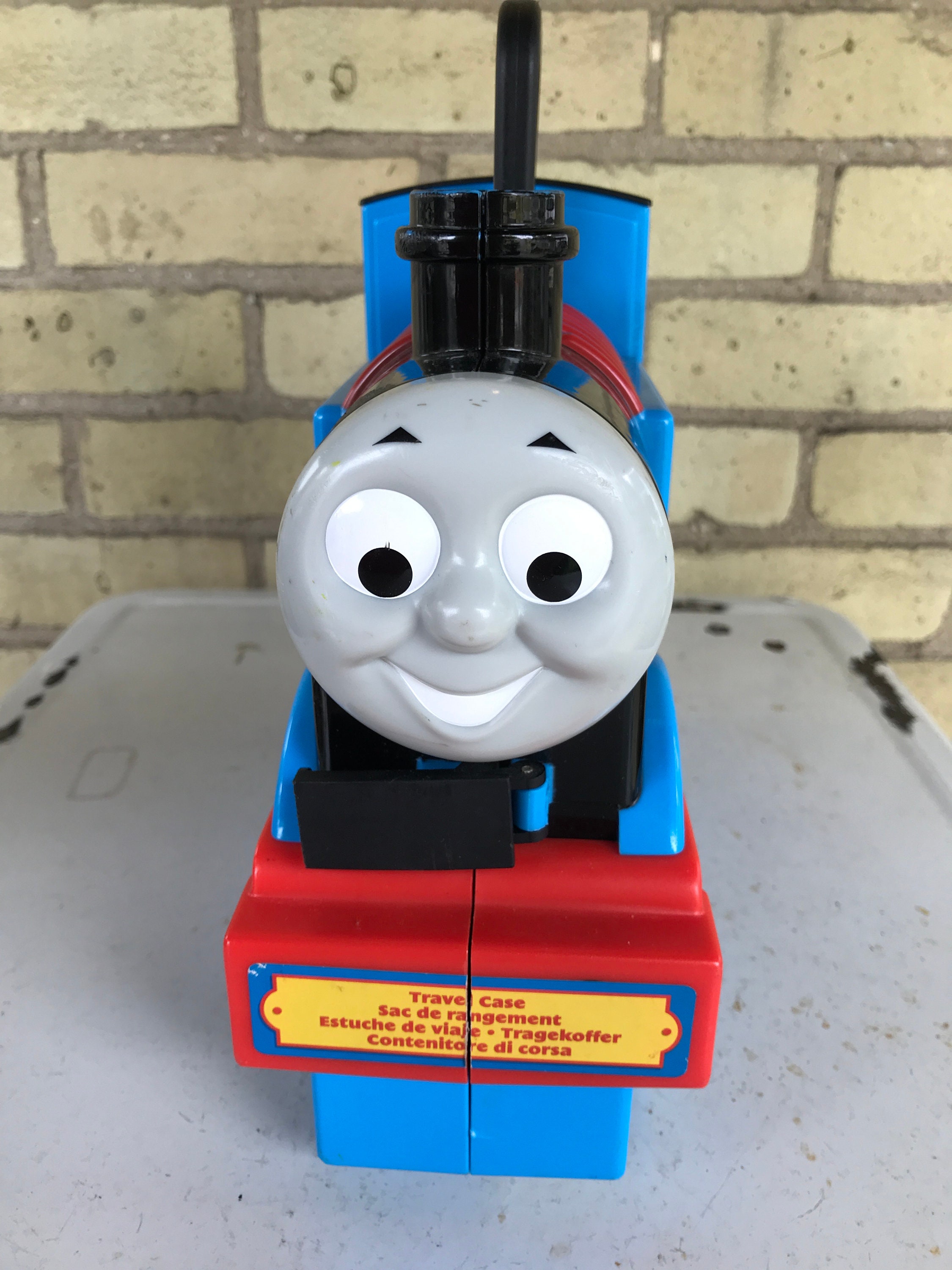 Thomas the Tank Engine Plastic Portable Train Carrier W/ Scuff - Etsy ...