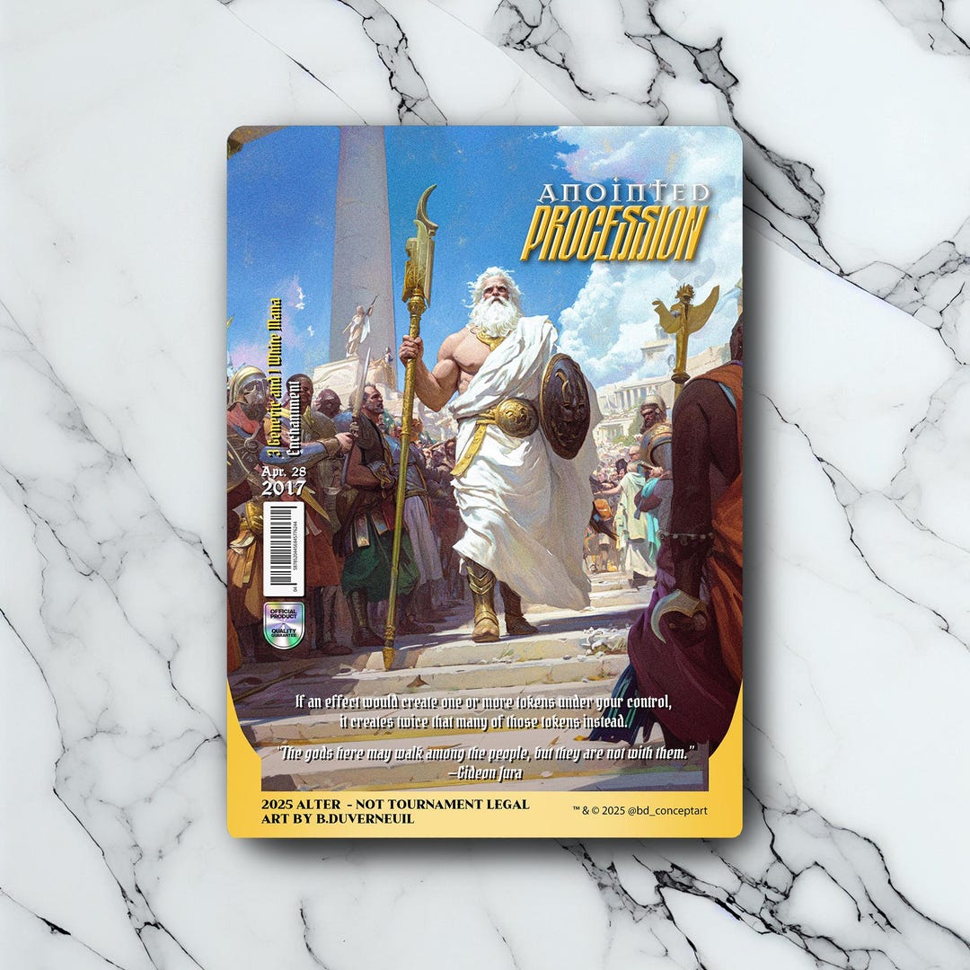 Anointed Procession - Vintage - Full Art Holographic - for MTG ...