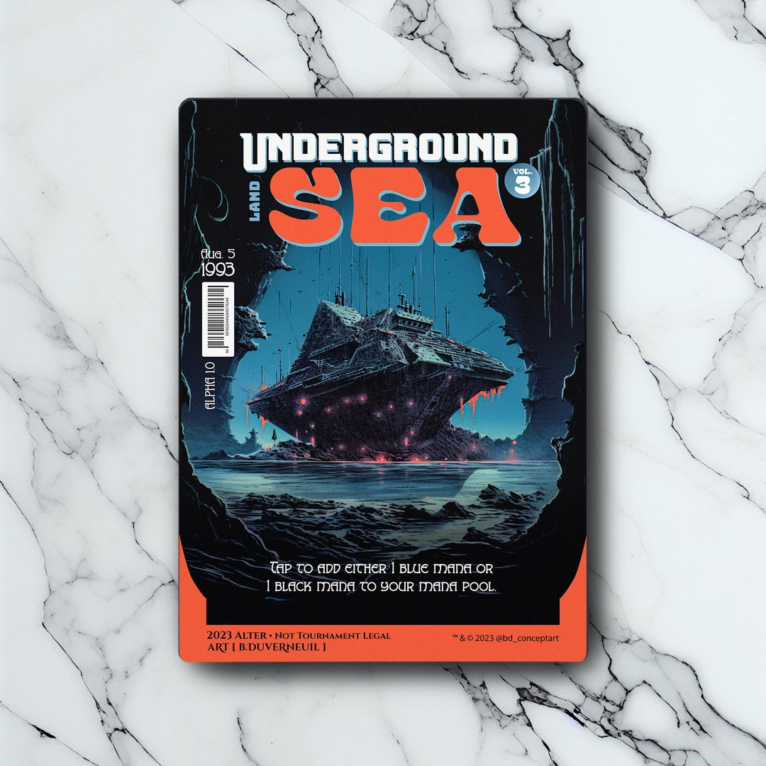 Underground Sea Retro Futuristic / Vintage Full Art Holographic for ...