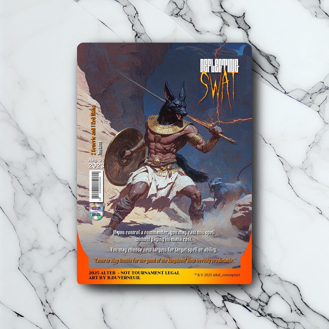 Deflecting Swat - Vintage - Full Art Holographic - for MTG Collectors ...