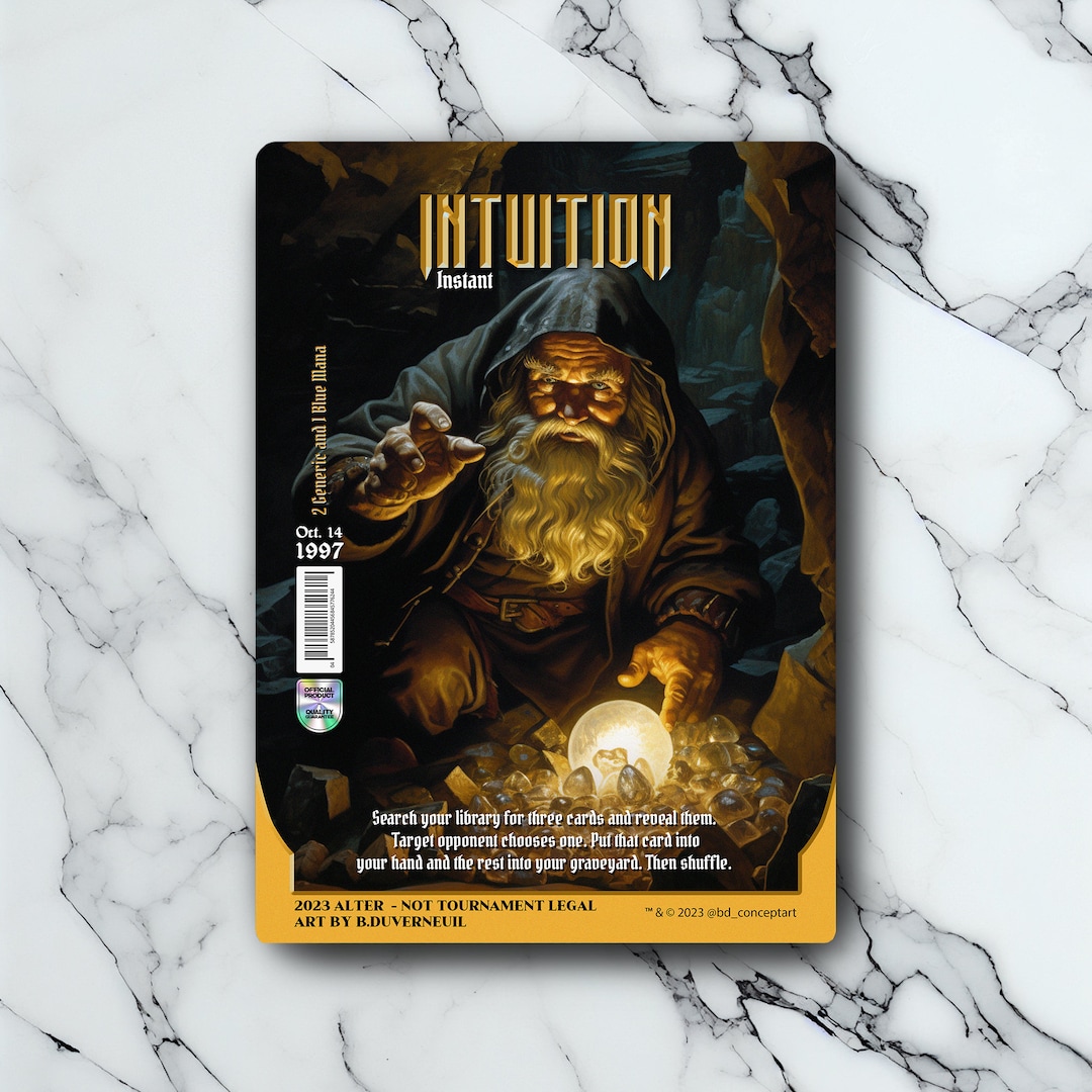 Intuition - Retro Futuristic / Vintage - Full Art Holographic - for ...