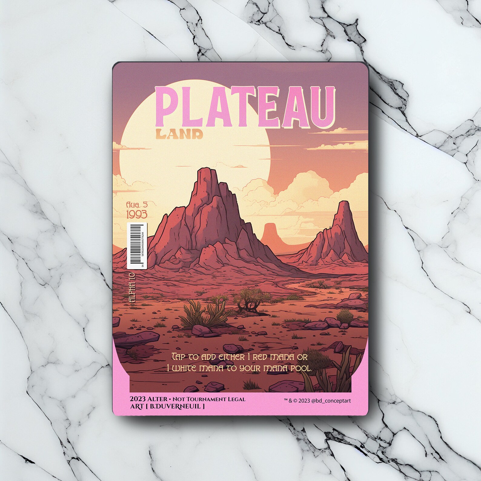 Board - Retro Futuristic / Vintage - Full Art Holographic - for ...