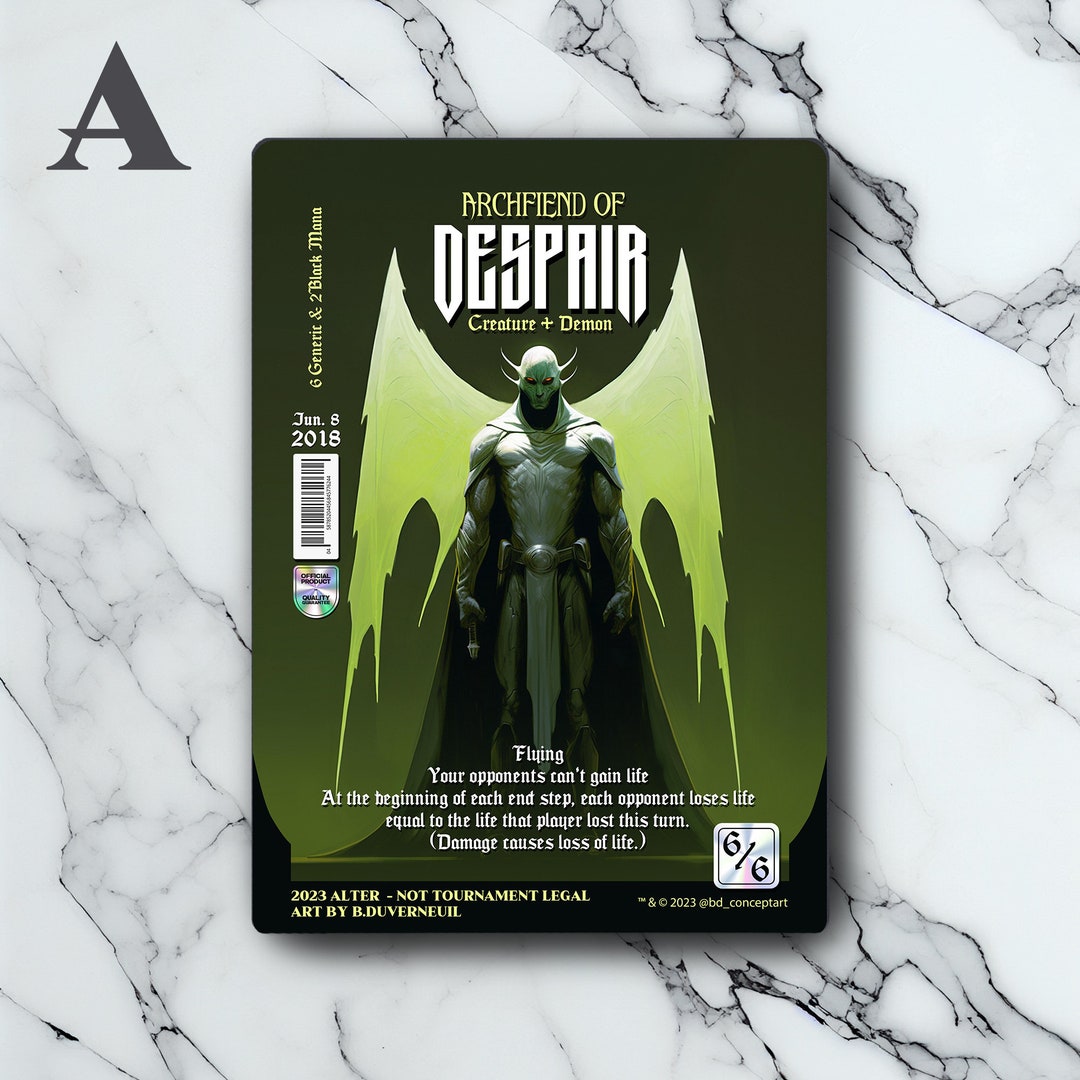 Archfiend of Despair - Retro Futuristic / Vintage - Full Art ...