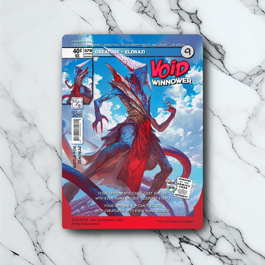 Void Winnower - Vintage - Full Art Holographic - for Collectors and MTG ...