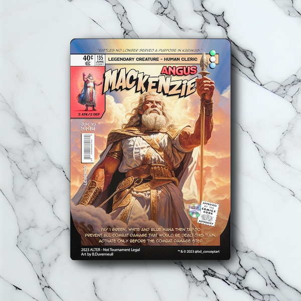 Mtg Proxy Angus Mackenzie - Etsy