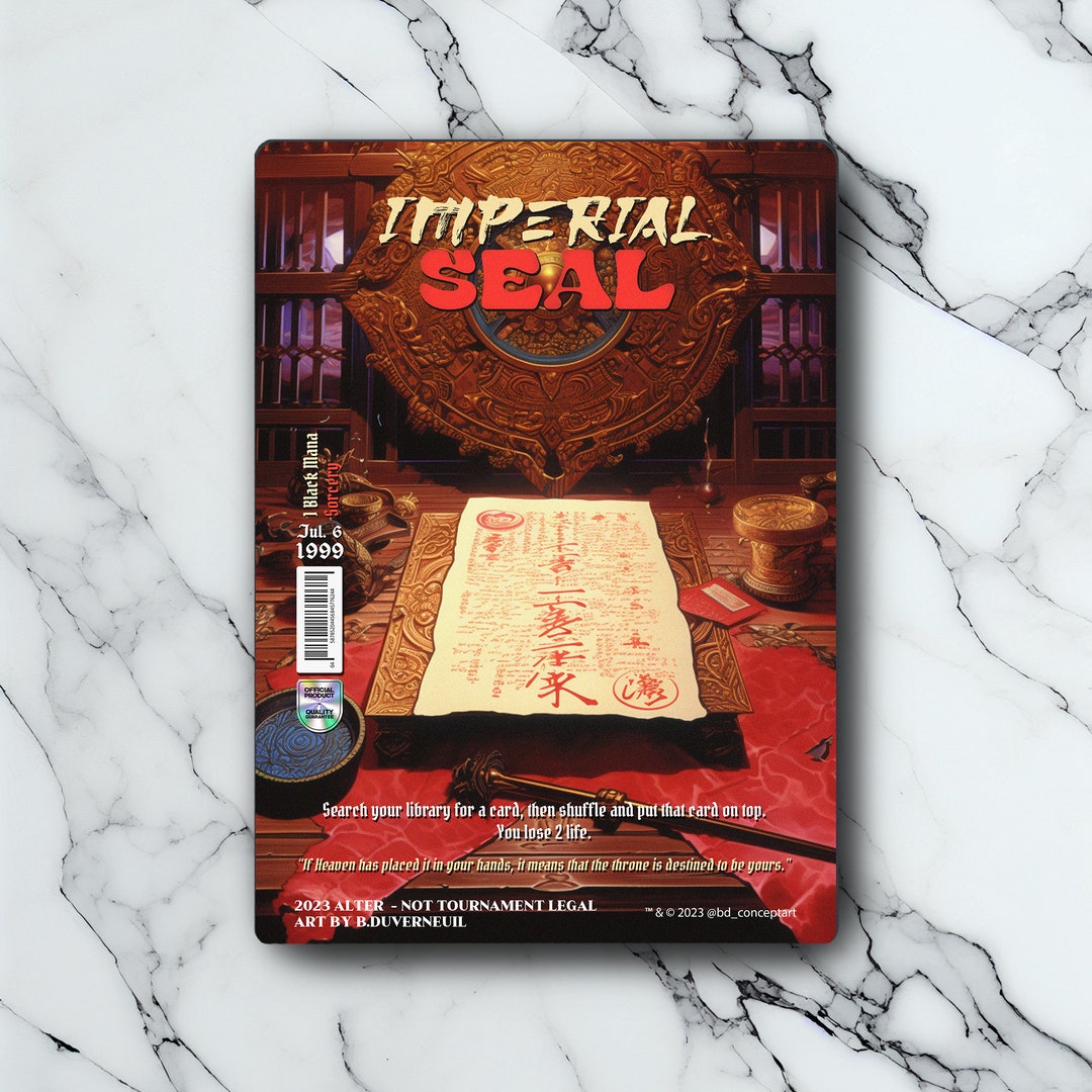 Imperial Seal - Retro Futuristic / Vintage - Full Art Holographic - for ...