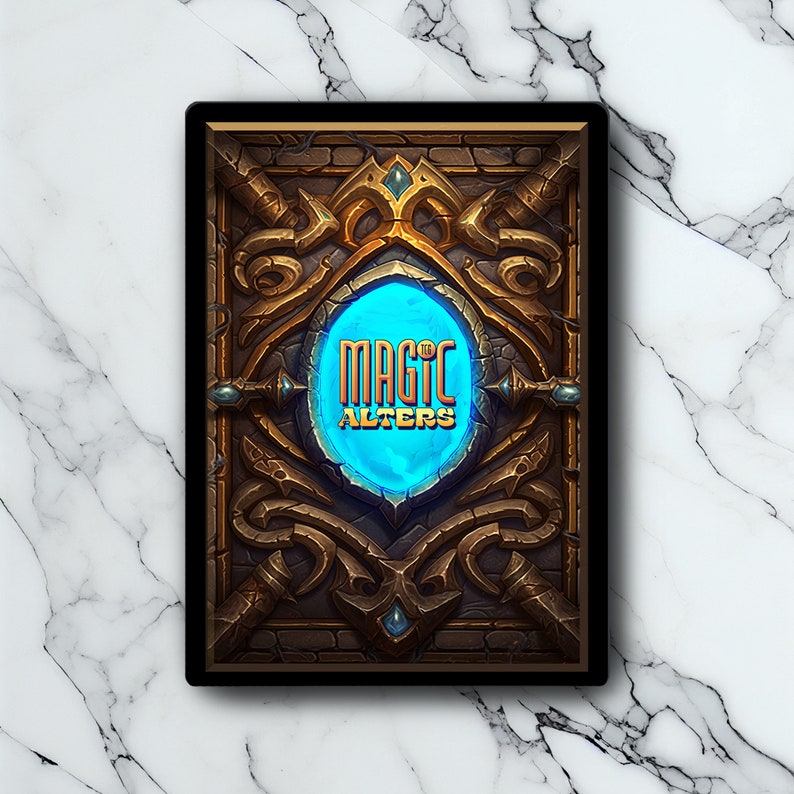 Triome Lands - Retro Futuristic / Vintage - Full Art Holographic - for ...