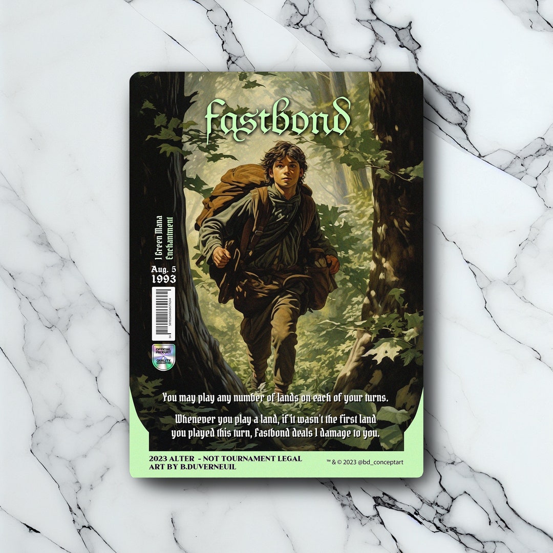 Fastbond - Retro Futuristic / Vintage - Full Art Holographic - for ...
