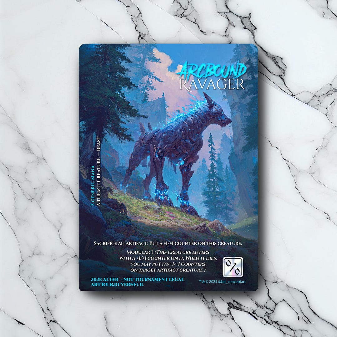 Arcbound Ravager - Vintage - Full Art Holographic - for Collectors and ...