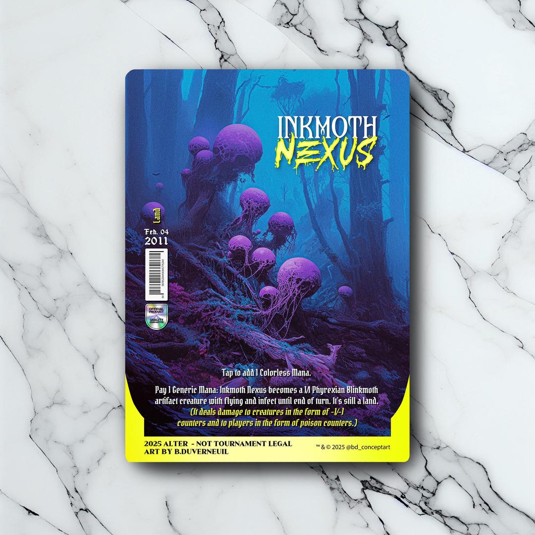 Inkmoth Nexus - Vintage - Full Art Holographic - for MTG Collectors and ...