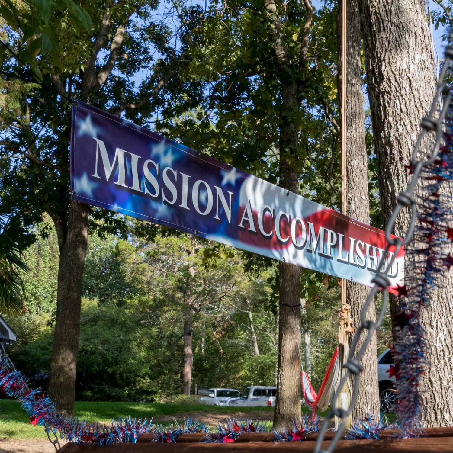 Mission Accomplished Banner - Etsy