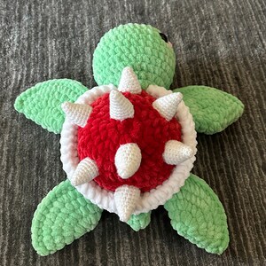 Crochet Spiny Shell Sea Turtle - Etsy