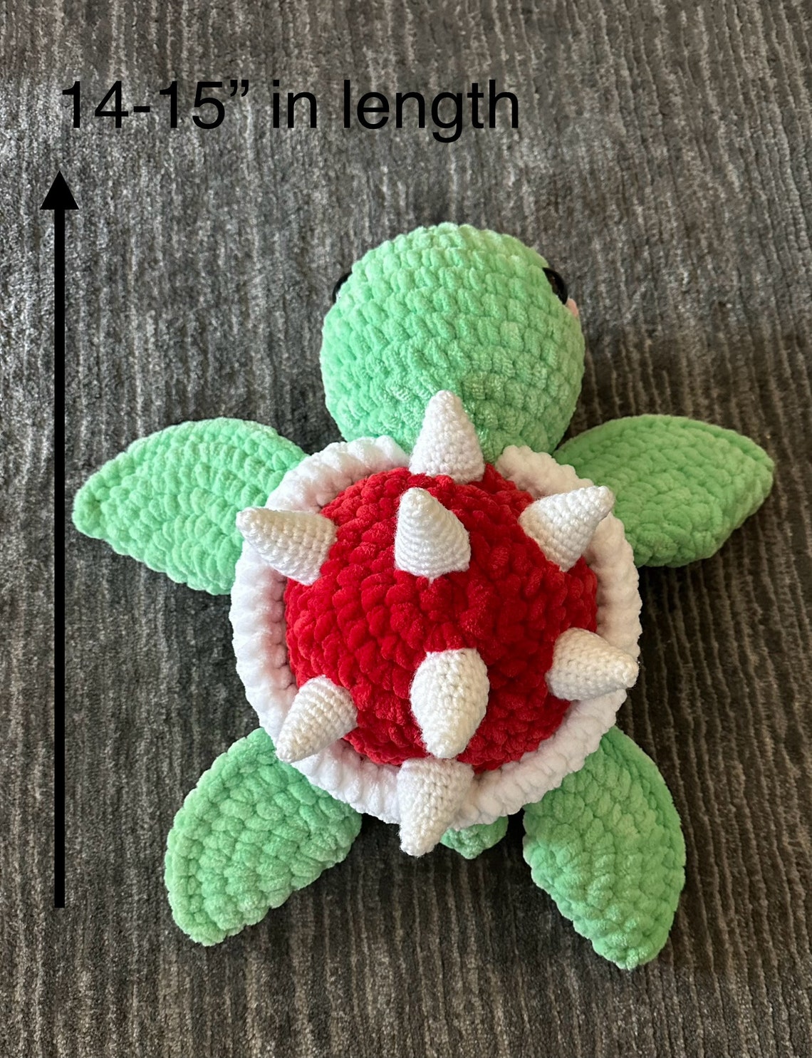 Crochet Spiny Shell Sea Turtle - Etsy