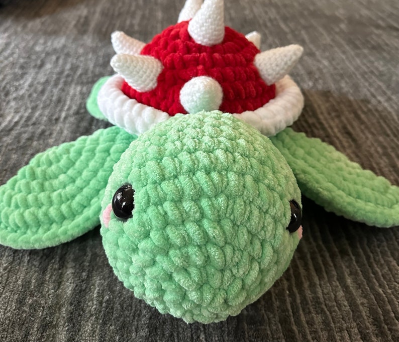 Crochet Spiny Shell Sea Turtle - Etsy