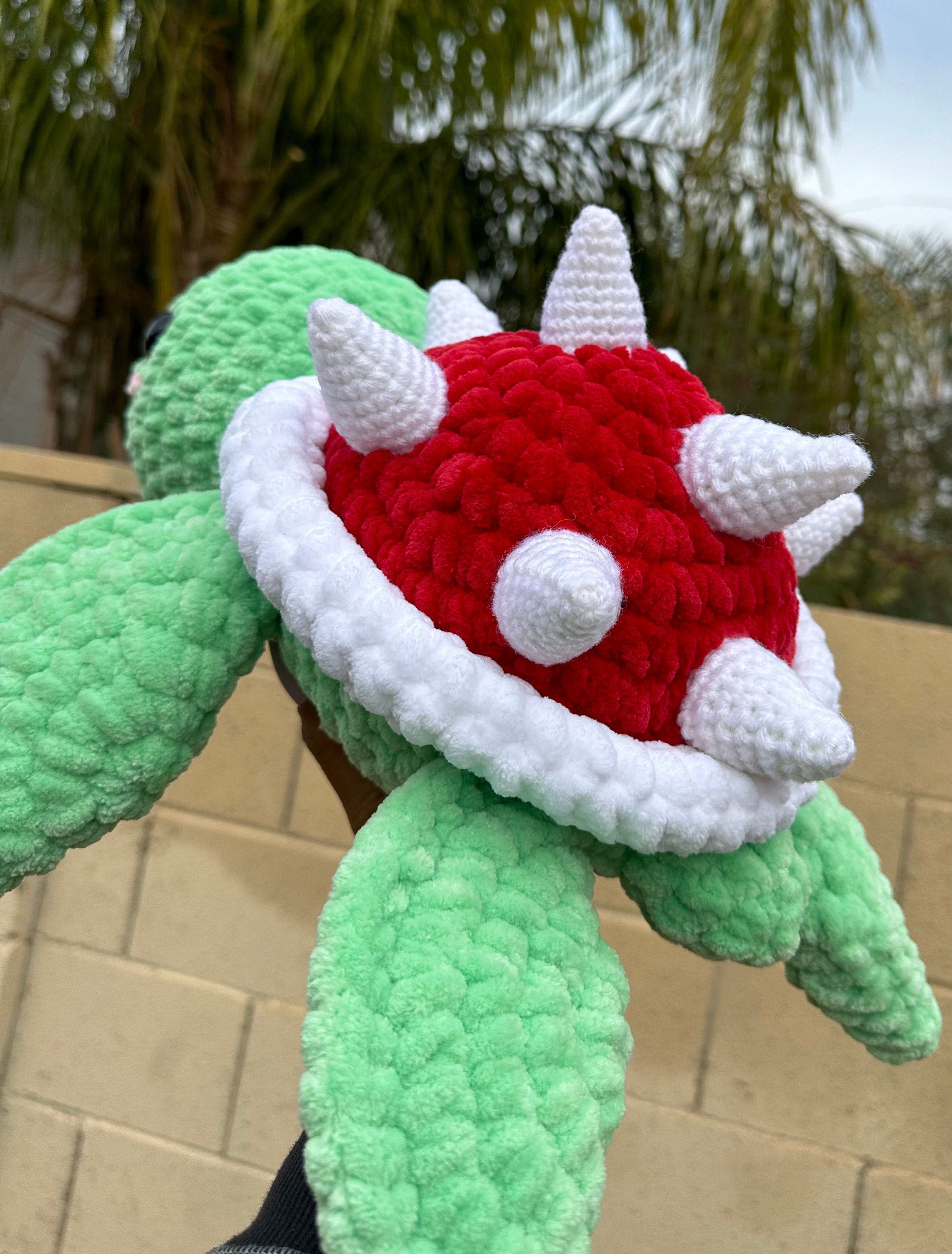 Crochet Spiny Shell Sea Turtle - Etsy