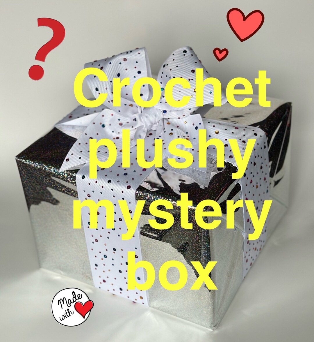 Crochet Yarn Plushy Mystery Box Surprise - Etsy