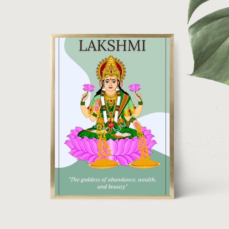 Printable Poster of Hindu God Digital Art Practitioners Ayurveda ...