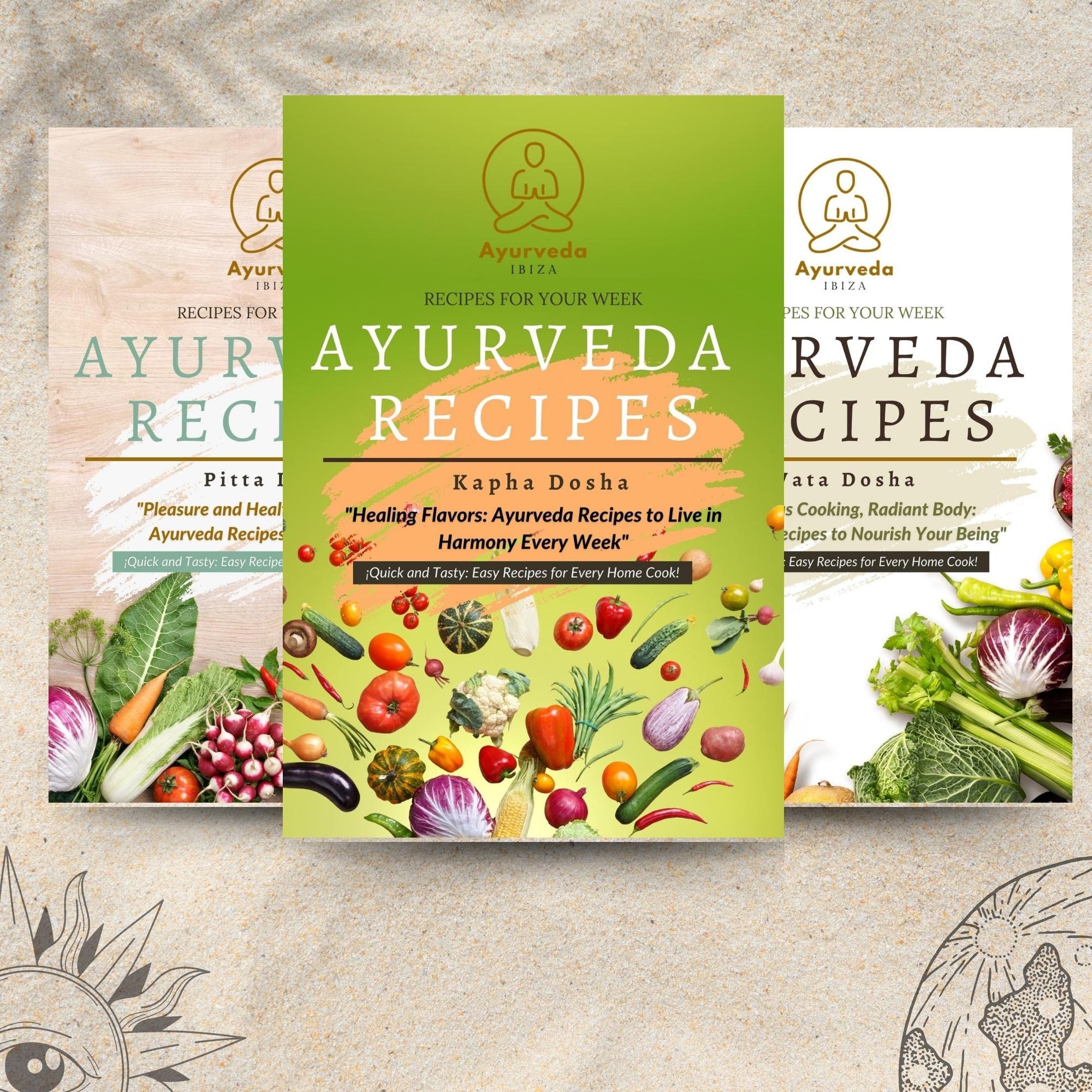 Printable Ayurveda Bundle With Recipes, Posters, and E-books | Weekly ...