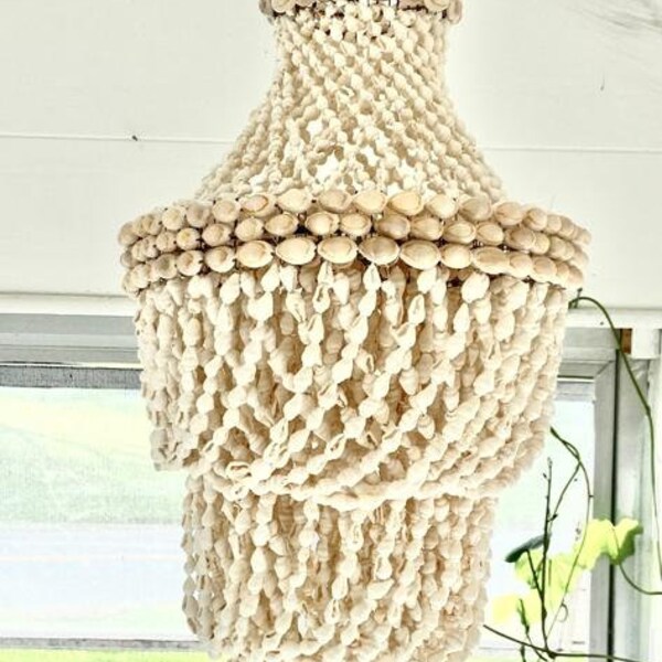 Macrame Chandelier - Etsy