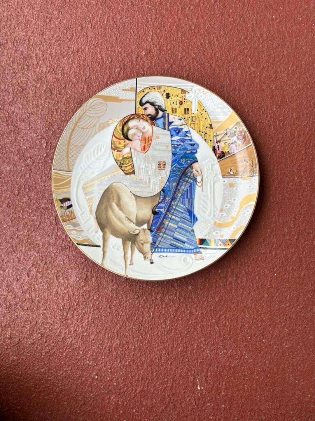 Mary and Jesus Collector's Plate by Eva Licea, Biblical Mothers Series ...