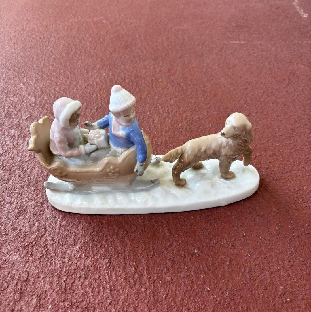 Vintage Meico Inc Fine Porcelain Figurine Handmade - Etsy