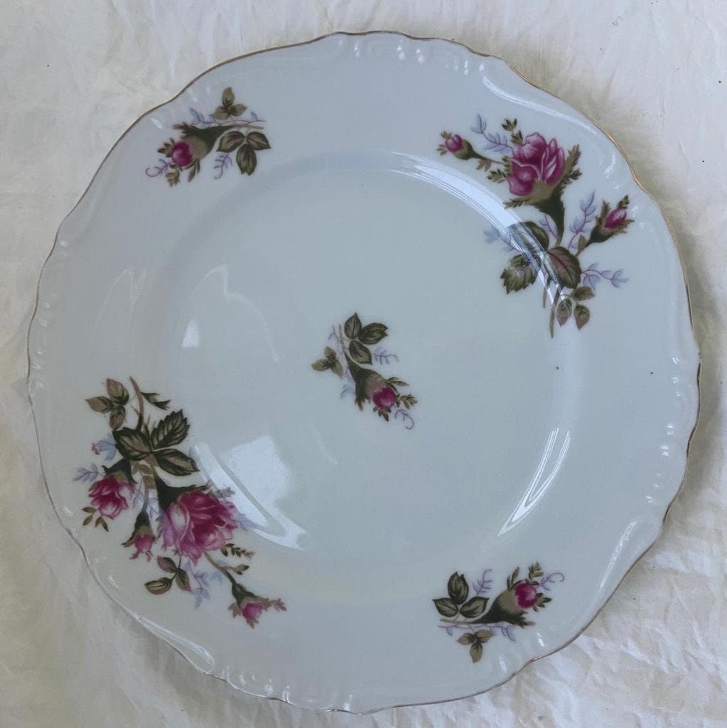 Vintage Porcelain Empress China Moss Rose 1825 Made in Japan, 73/4 ...