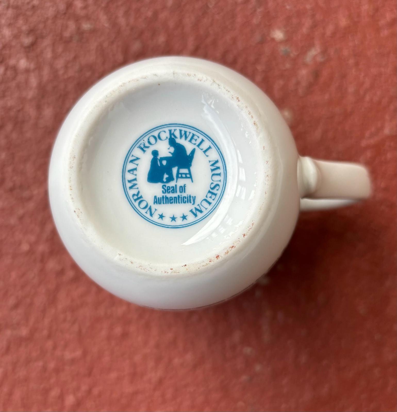 1982 Norman Rockwell Official Museum Mug "the Lighthouse Keeper's ...