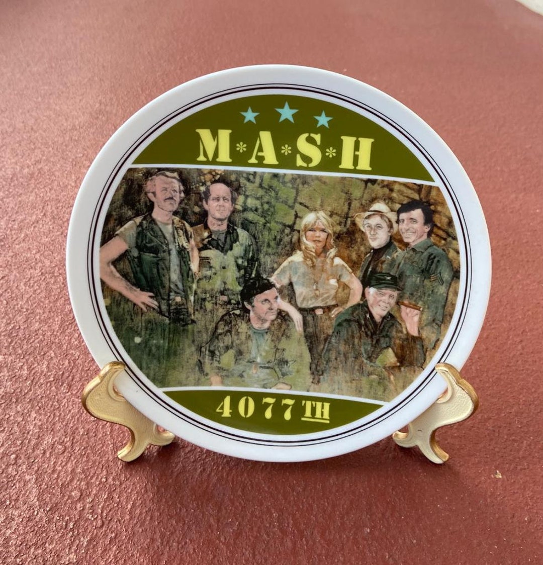 MASH Decorative Plate 4077th Royal Orleansthe Commemorative Plate ...