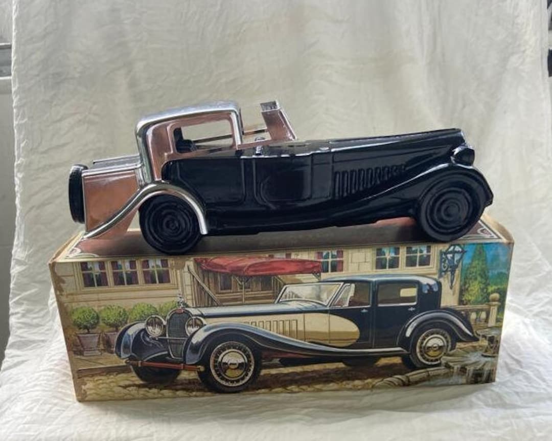 Avon Bugatti '27 Decanter With Deep Woods After Shave, 1927 - Etsy