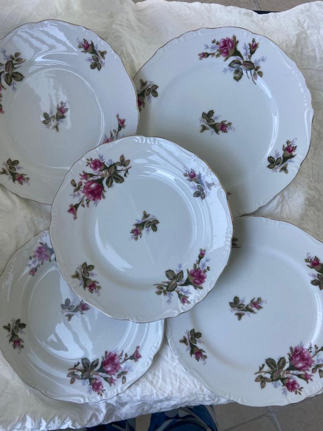 Vintage Porcelain Empress China Moss Rose 1825 Made in Japan, 73/4 ...