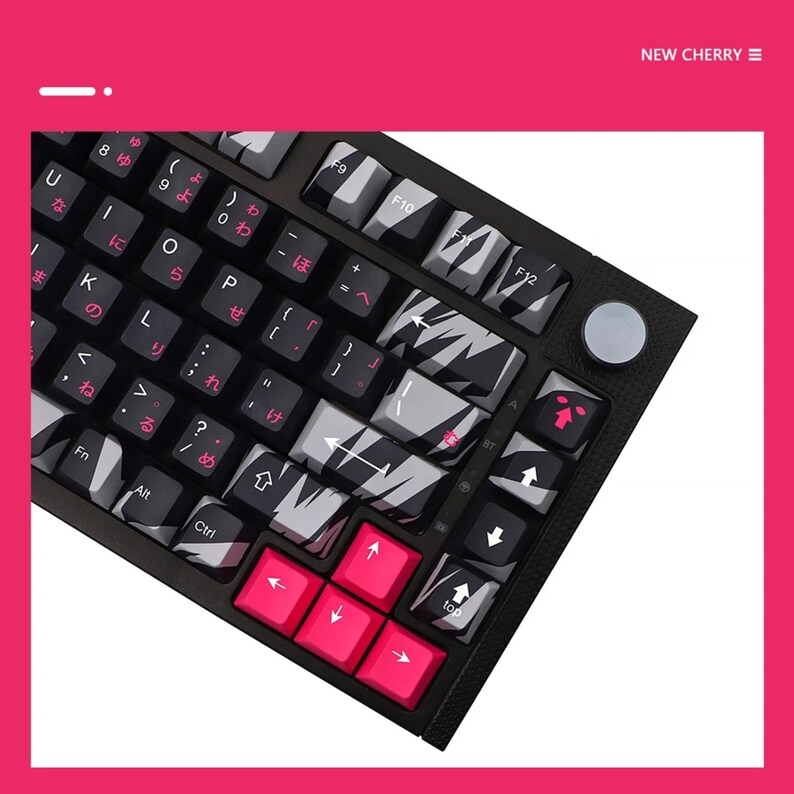 Gamer Japanese Camouflage Keycaps Cherry Profile PBT Dye Sublimation ...