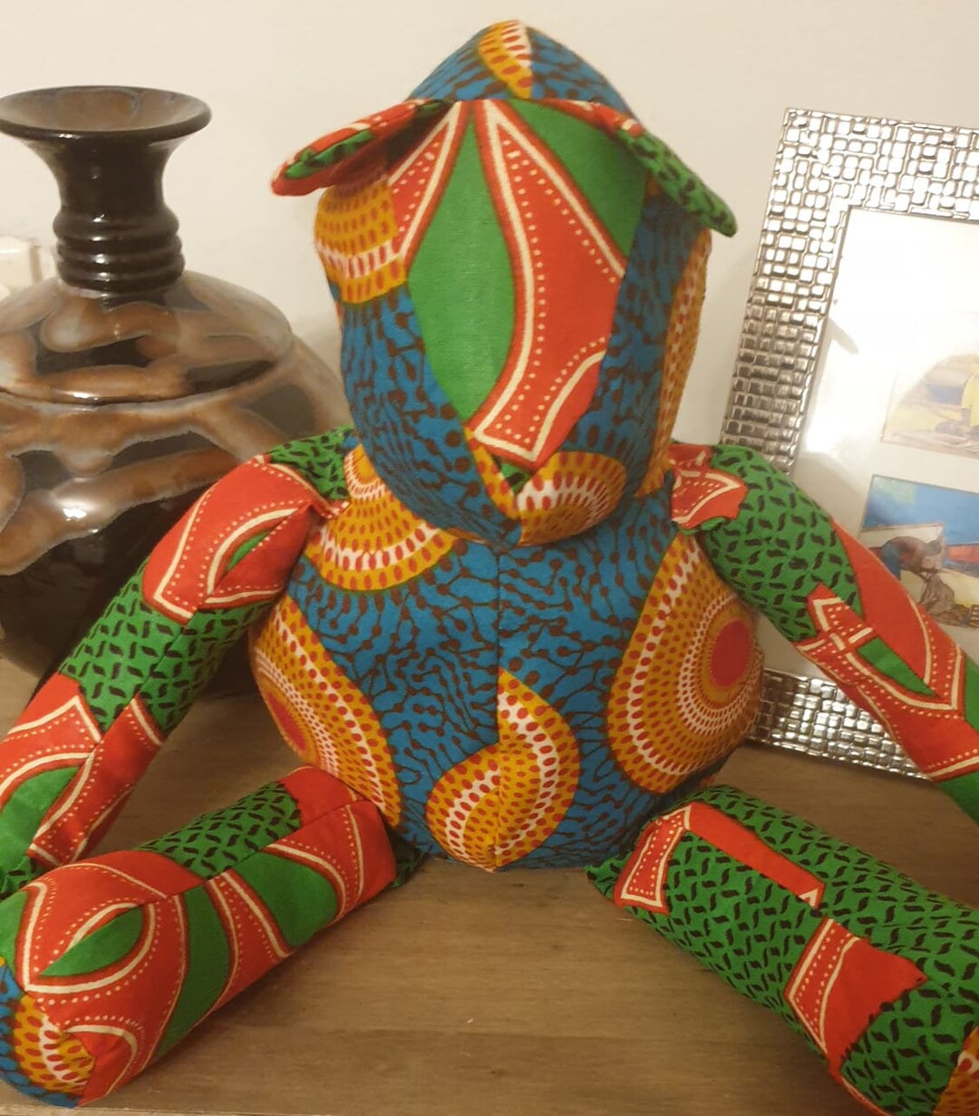 Ankara Scrap Bear - Etsy UK