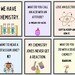 Funny Chemistry Posters Set of 6, Science Posters, Science Classroom ...