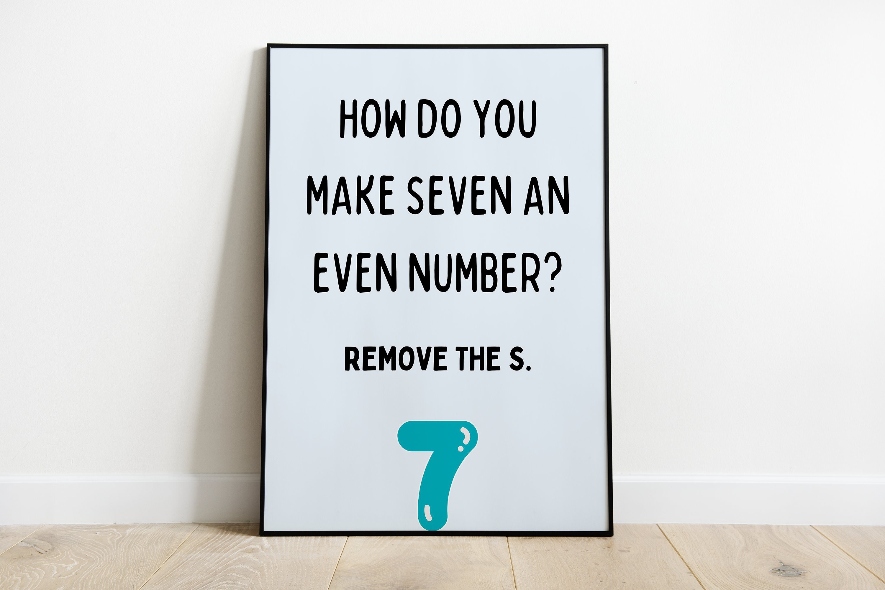 Funny Math Posters Set of 6, Classroom Posters, Math Classroom Decor ...