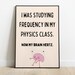 Funny Physics Posters Set of 6, Physics Prints, Classroom Posters ...