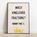 Funny Math Posters Set of 6, Classroom Posters, Math Classroom Decor ...