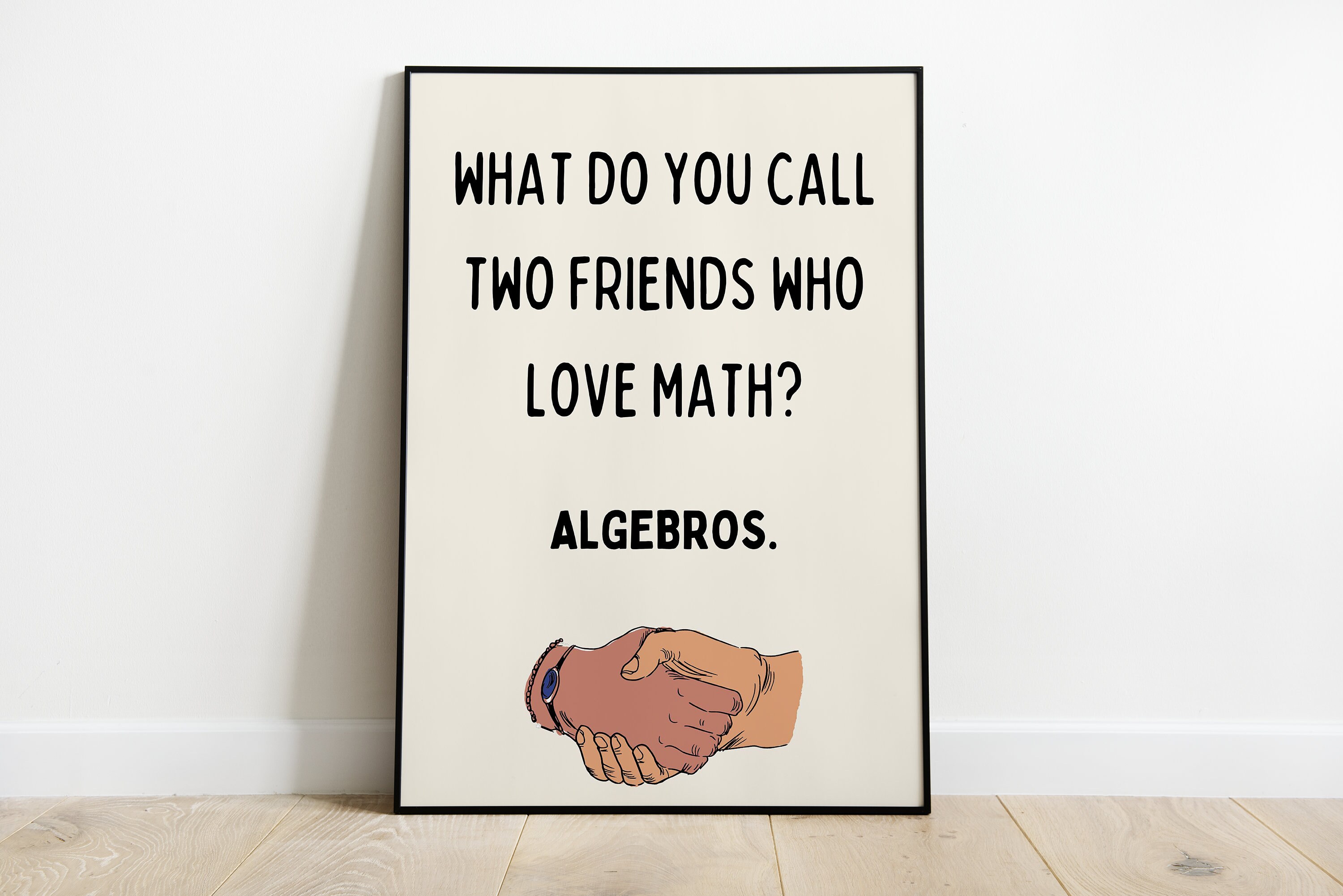 Funny Math Posters Set of 6 Classroom Posters, Math Classroom Decor ...