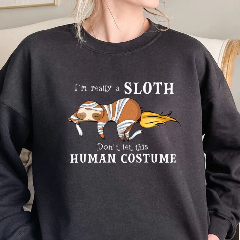 Sloth Hoodie - Etsy