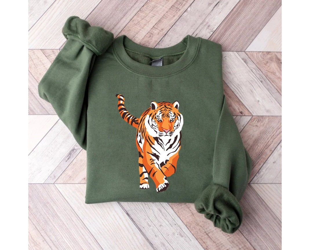 Tigers Sweatshirt,tiger Shirt,retro School Spirit Shirts,tigers ...