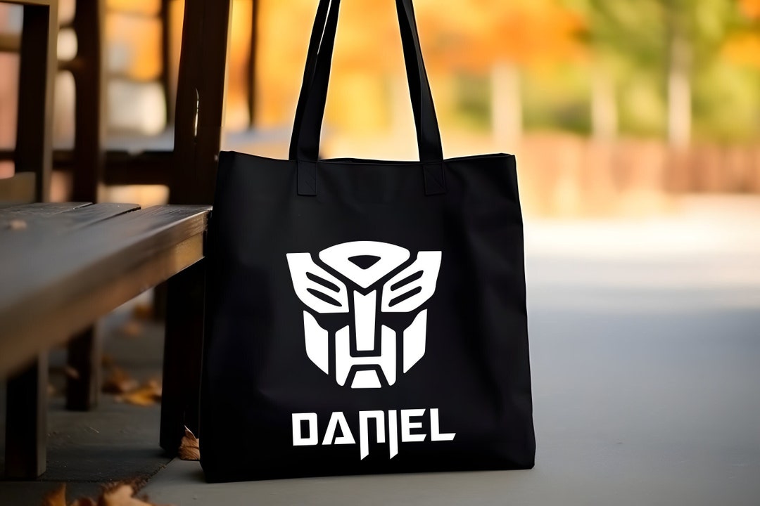 Custom Transformer Birthday Gift,trans4mer Tote Bag,auto Bots Family ...