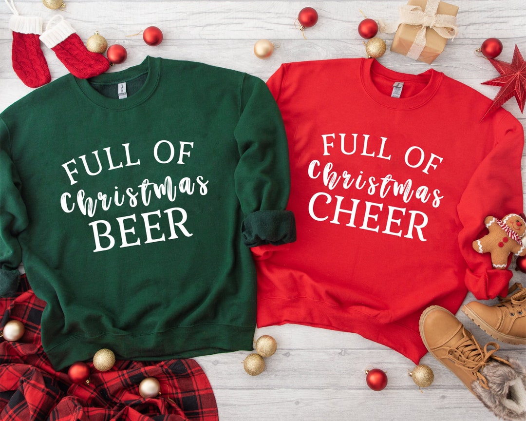 Couple Christmas Shirts, Funny Christmas Shirts,christmas Beer Shirt ...