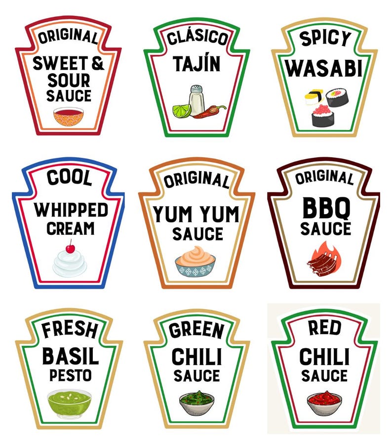 Condiments Aprons, Custom Condiments Matching Apron,halloween Group ...