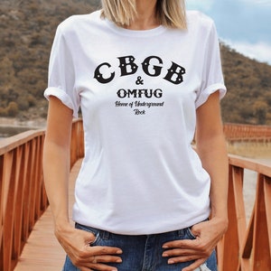 CBGB Logo Adult T-shirt,vintage Punk Shirt,cbgb Shirt,heavy Metal T ...