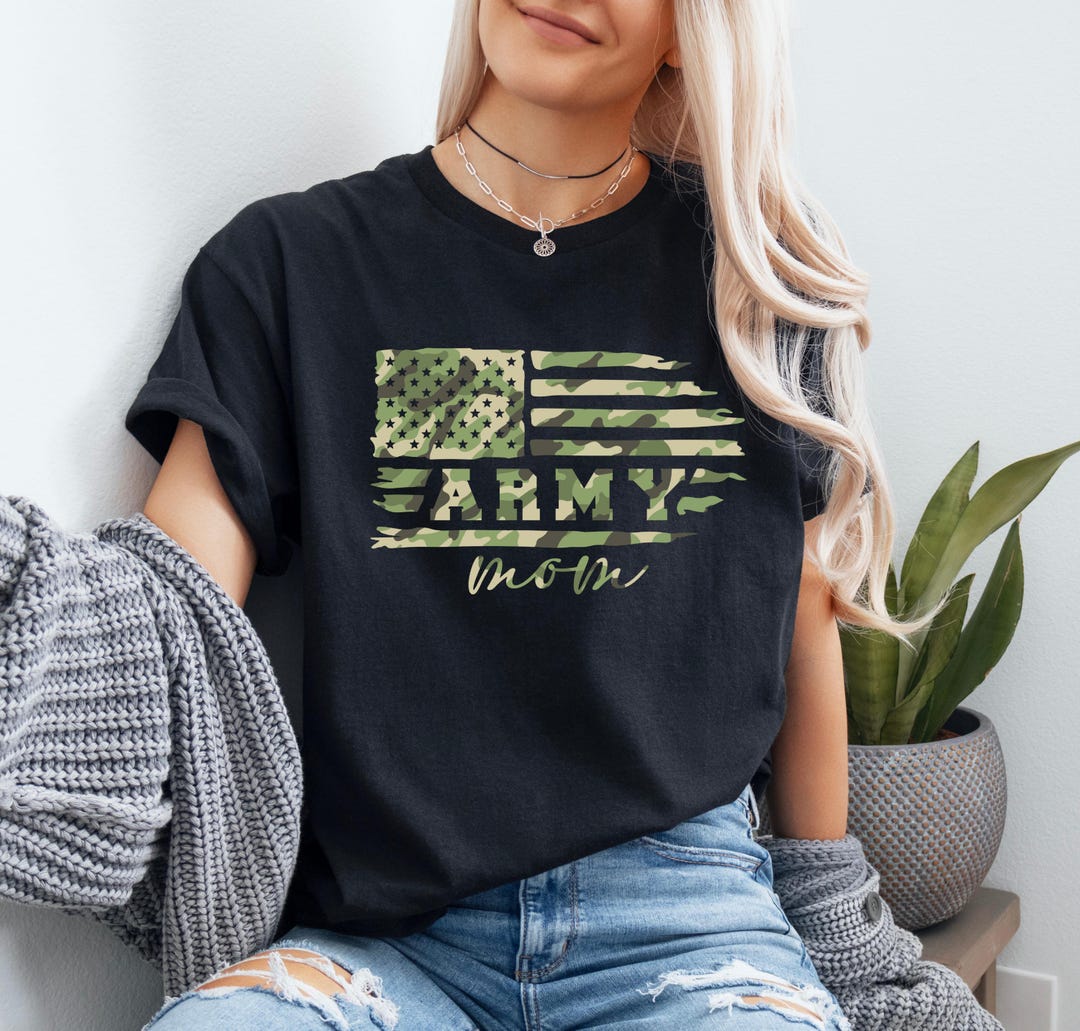 Army Mom Shirt, Proud Army Mom Shirt, Military Mom Shirt, Proud Army ...